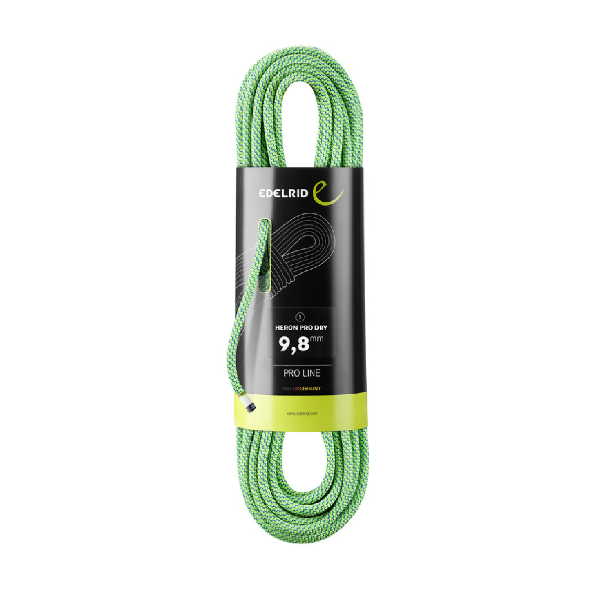 Edelrid - Heron Pro Dry 9,8mm 60m - Tienda Online de escalada y montaña