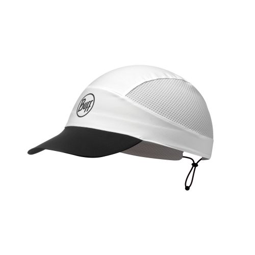 Buff Pack Run Cap R-Solid White - Tienda Online de escalada y montaña