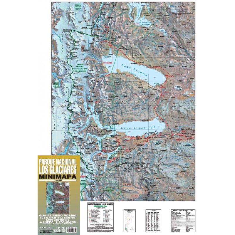 Mapa Do Parque Nacional Los Glaciares Parque Nacional Los Glaciares Mapa Do Parque Nacional Los Glaciares Parque Nacional Los Glaciares