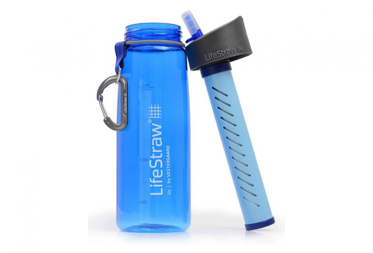 Botella de agua con Filtro antibacterias LifeStraw Go - Naka Outdoors ...