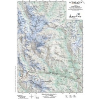 Mapa Aconcagua y alrededores - Aoneker - Tienda Online de escalada y ...