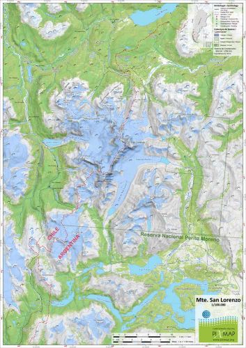 Mapa Pixmap Monte San Lorenzo 1:100.000 - Tienda Online de escalada y ...