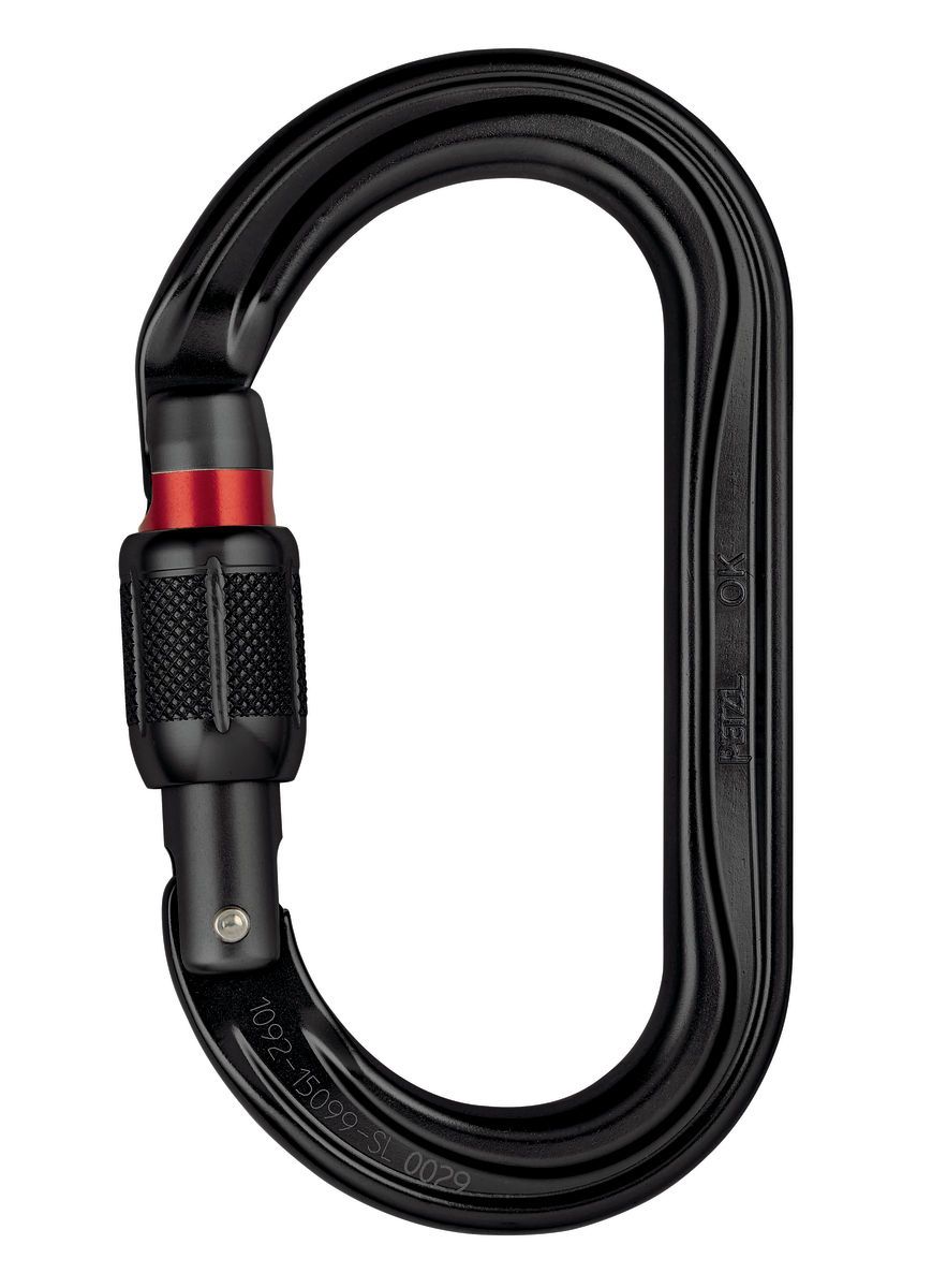 Petzl OK negro - Naka Outdoors - Tienda de escalada